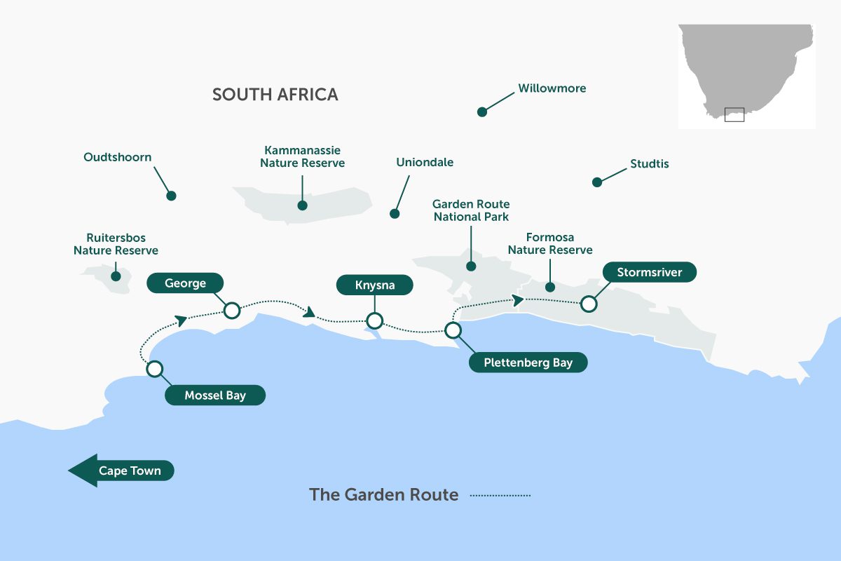 9 Day Self Drive Cape Town, Garden Route & Malaria Free Safari